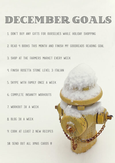 10 Monthly Goals for December » Local Adventurer » Travel Adventures in ...