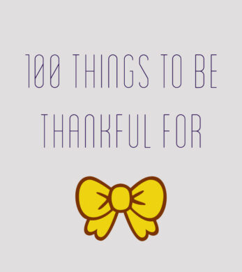 100 Things to Be Thankful For List // Week 51 of Gratitude