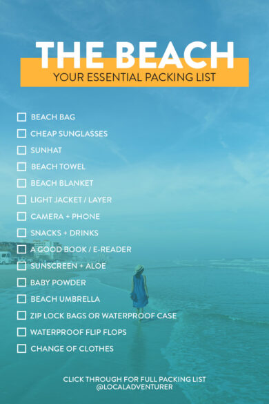 What's in My Beach Bag - Beach Essentials List