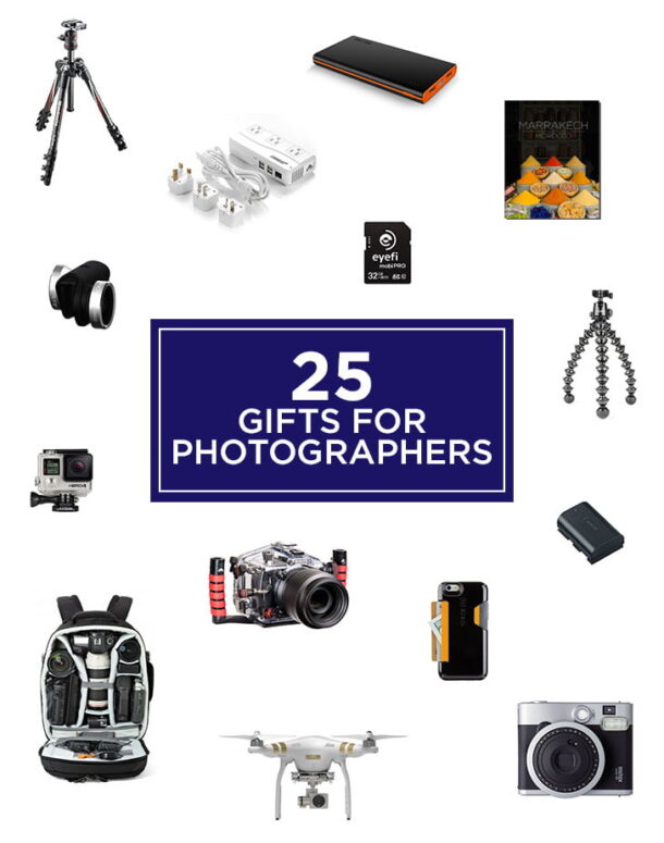 25 Best Gifts for Photographers // Photography Gift Guide