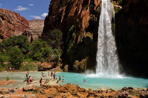 Photo Diary: Backpacking Havasupai Day 1 and Managing Expectations