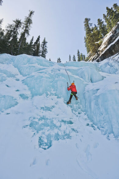 Ice Climbing for Beginners Guide + Where to Ice Climb in Jasper Alberta